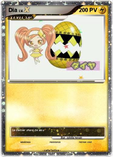 Pokémon Dia 40 40 - Ma carte Pokémon