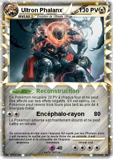Pokémon Ultron Phalanx - Reconstruction - Ma carte Pokémon