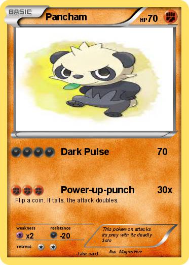 Pokémon Pancham 81 81 - Dark Pulse - My Pokemon Card
