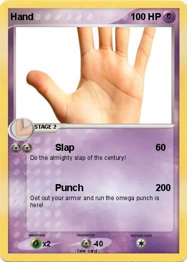 Pokémon Hand 206 206 - Slap - My Pokemon Card