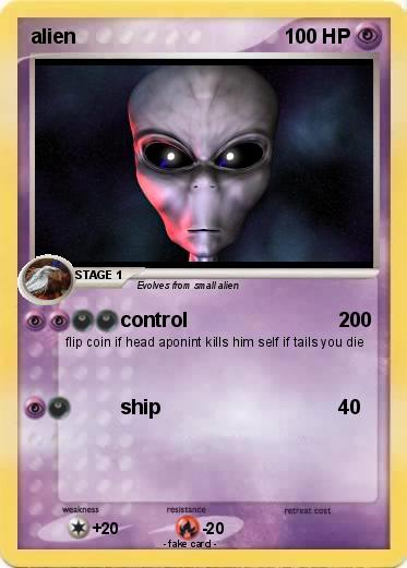 Pokémon alien 947 947 - control - My Pokemon Card