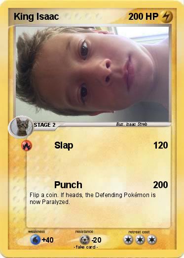 Pokémon King Isaac - Slap - My Pokemon Card