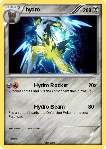Pokémon hydro 134 134 - Hydro Rocket - My Pokemon Card
