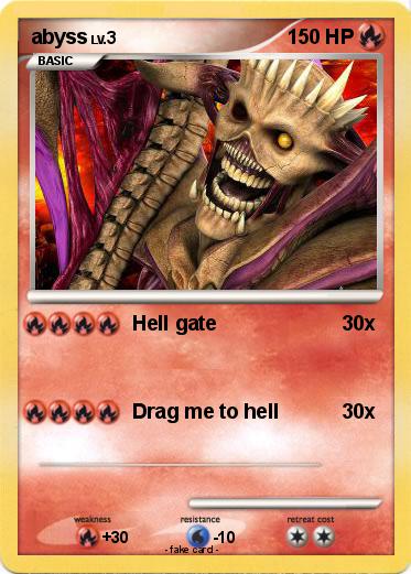 Pokémon abyss 48 48 - Hell gate - My Pokemon Card