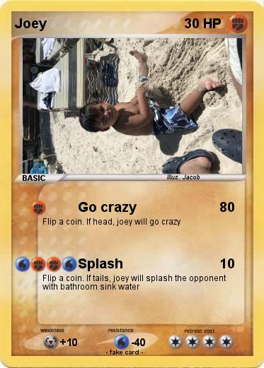 Pokémon Joey 683 683 - Go crazy - My Pokemon Card