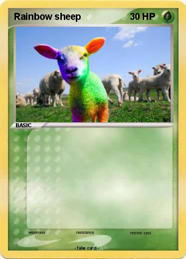 Pokémon Rainbow sheep 10 10 - My Pokemon Card