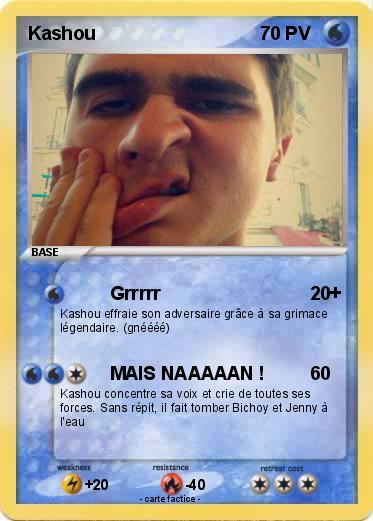 Pokémon Kashou - Grrrrr - Ma carte Pokémon