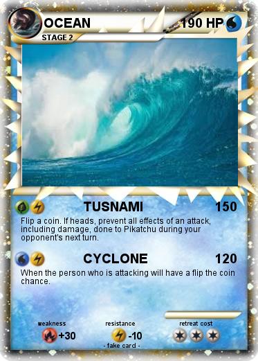Pokémon OCEAN 263 263 - TUSNAMI - My Pokemon Card