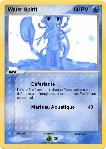 Pokémon Water Spirit 2 2 - Déferlante - Ma carte Pokémon