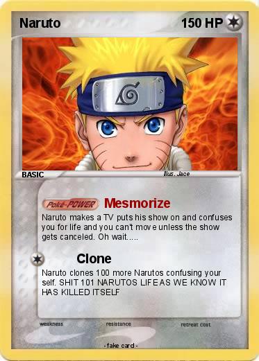 Pokémon Naruto 3243 3243 - Mesmorize - My Pokemon Card