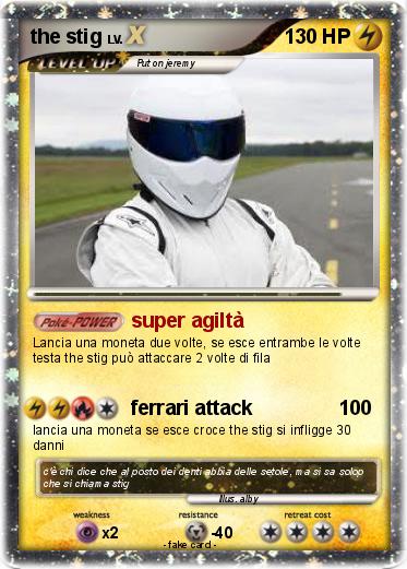 Pokémon the stig 26 26 - super agiltà - My Pokemon Card
