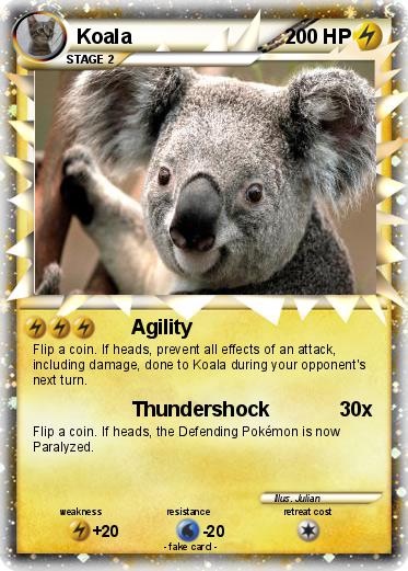 Pokémon Koala 1547 1547 - Agility - My Pokemon Card