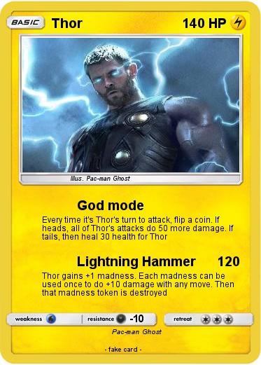 Pokémon Thor 955 955 - God mode - My Pokemon Card