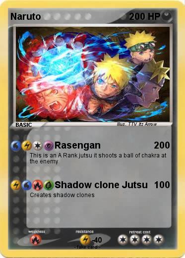 Pokémon Naruto 8959 8959 - Rasengan - My Pokemon Card