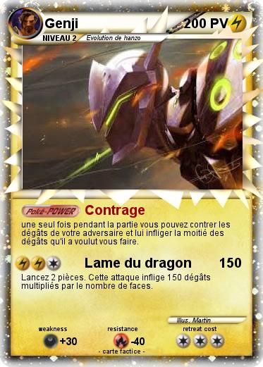 Pokémon Genji 144 144 - Contrage - Ma carte Pokémon