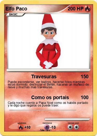 Pokémon Elfo Paco - Travesuras - My Pokemon Card