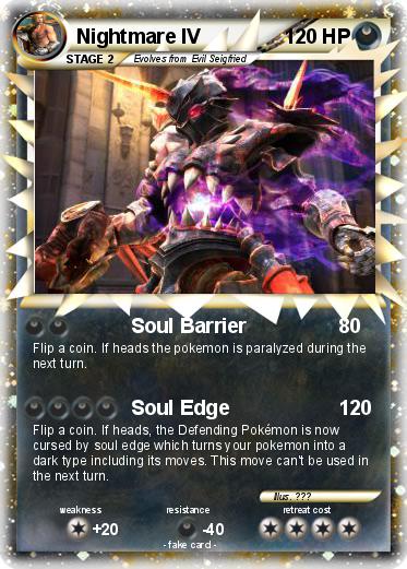 Pokémon Nightmare IV - Soul Barrier - My Pokemon Card