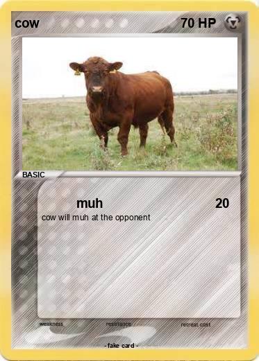 Pokémon cow 710 710 - muh - My Pokemon Card