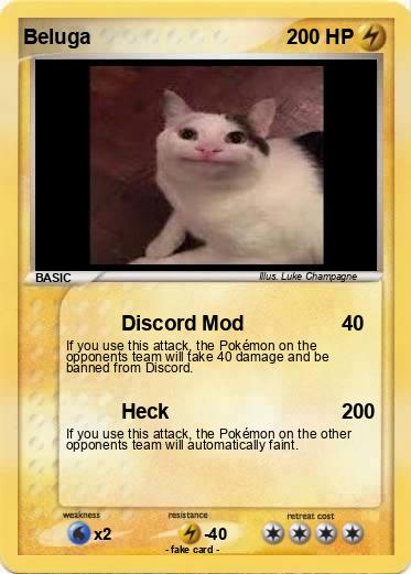 Pokémon Beluga 280 280 - Discord Mod - My Pokemon Card