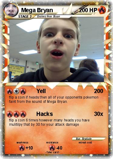 Pokémon Mega Bryan - Yell - My Pokemon Card