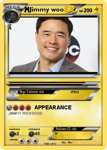 Pokémon Jimmy woo - APPEARANCE - My Pokemon Card