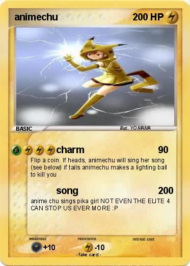 Pokémon animechu - charm - My Pokemon Card