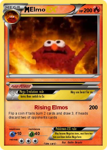 Pokémon Elmo 1209 1209 - Rising Elmos - My Pokemon Card