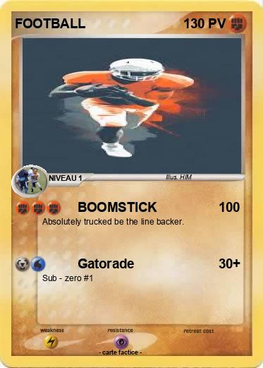 Pokémon FOOTBALL 365 365 - BOOMSTICK - Ma carte Pokémon