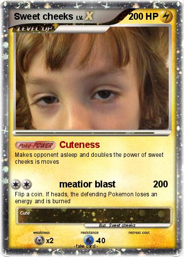Pokémon Sweet cheeks - Cuteness - My Pokemon Card