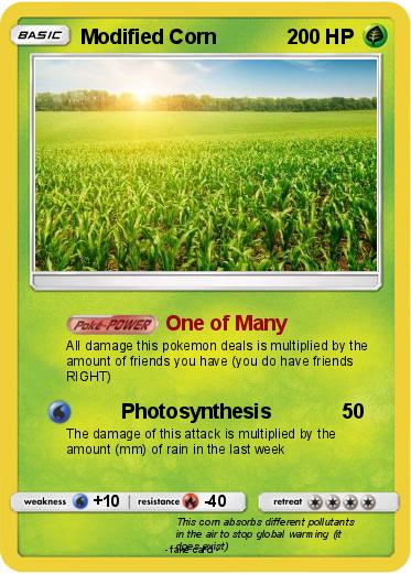 Pokémon Modified Corn - One of Many - My Pokemon Card