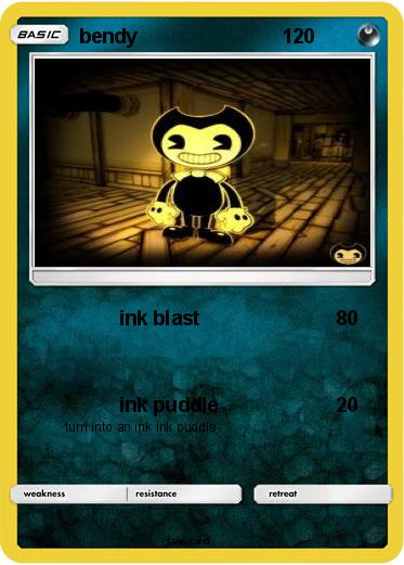 Pokémon bendy 538 538 - ink blast - My Pokemon Card