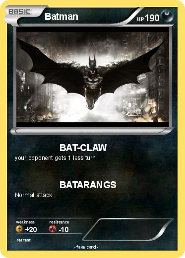 Pokémon Batman 2440 2440 - BAT-CLAW - My Pokemon Card