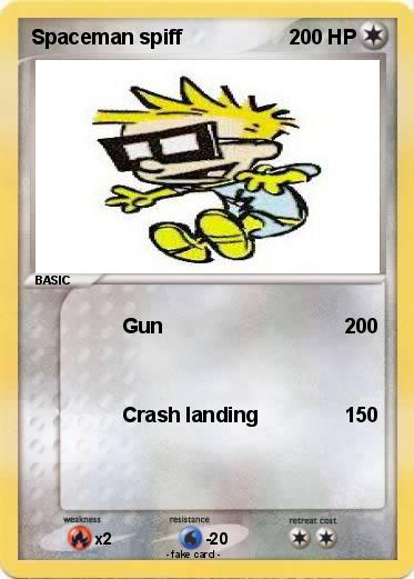Pokémon Spaceman spiff 1 1 - Gun - My Pokemon Card