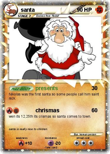 Pokémon santa 447 447 - presents - My Pokemon Card