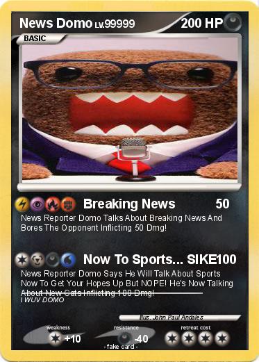 Pokémon News Domo - Breaking News - My Pokemon Card