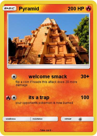 Pokémon Pyramid 66 66 - welcome smack - My Pokemon Card