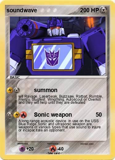 Pokémon soundwave 64 64 - summon - My Pokemon Card