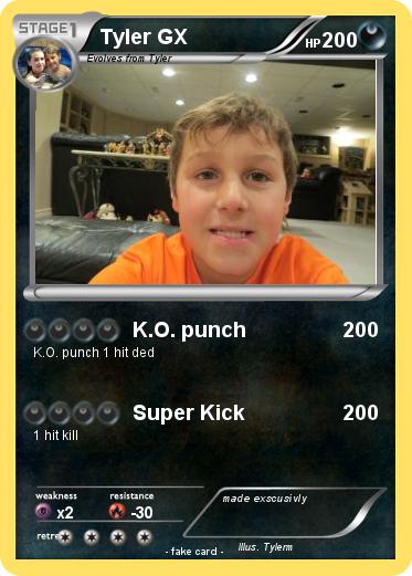 Pokémon Tyler GX - K.O. punch - My Pokemon Card
