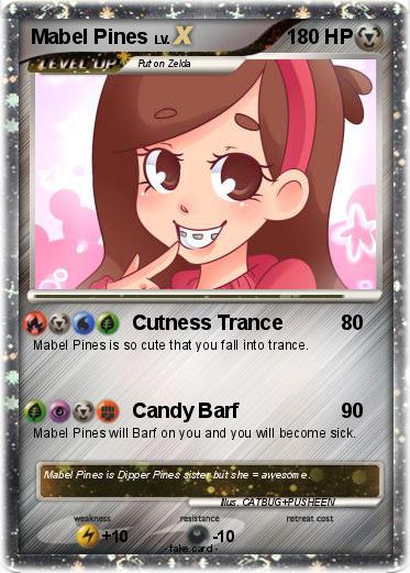 Pokémon Mabel Pines 40 40 - Cutness Trance - My Pokemon Card