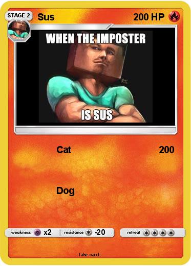 Pokémon Sus 47 47 - Cat - My Pokemon Card