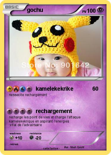 Pokémon gochu 41 41 - kamelekekrike - Ma carte Pokémon