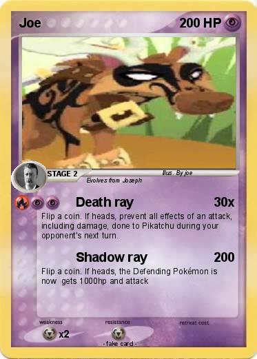 Pokémon Joe 621 621 - Death ray - My Pokemon Card