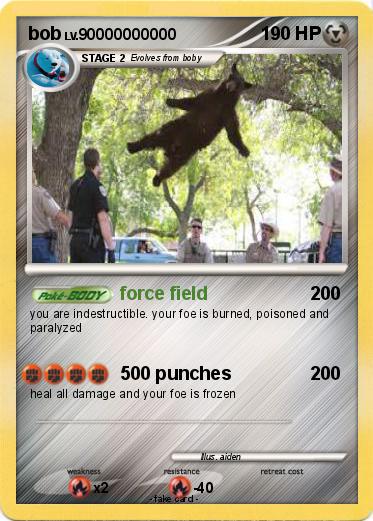 Pokémon bob 2888 2888 - force field - My Pokemon Card