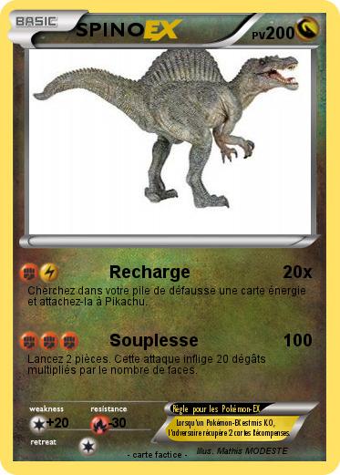 Pokémon SPINO 82 82 - Recharge - Ma carte Pokémon