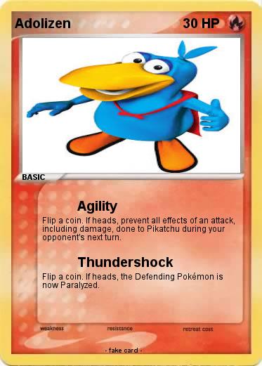 Pokémon Adolizen - Agility - My Pokemon Card