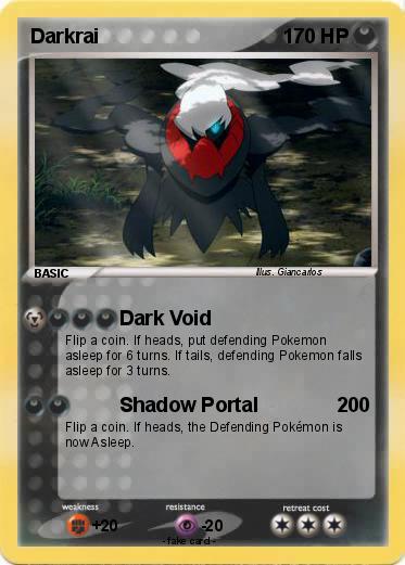 Pokémon Darkrai 5049 5049 - Dark Void - My Pokemon Card