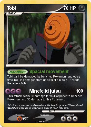 Pokémon Tobi 310 310 - Spacial movement - My Pokemon Card