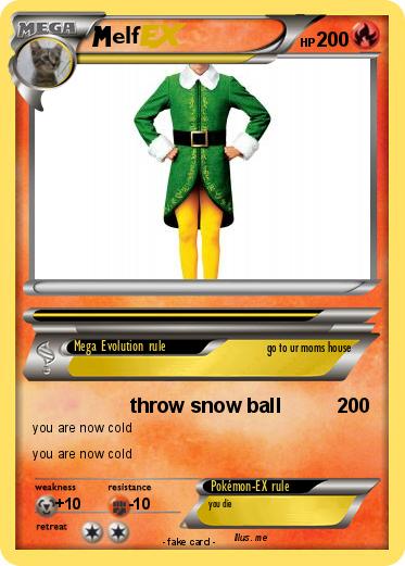 Pokémon elf 237 237 - throw snow ball - My Pokemon Card