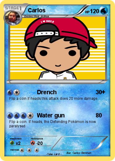 Pokémon Carlos 257 257 - Drench - My Pokemon Card