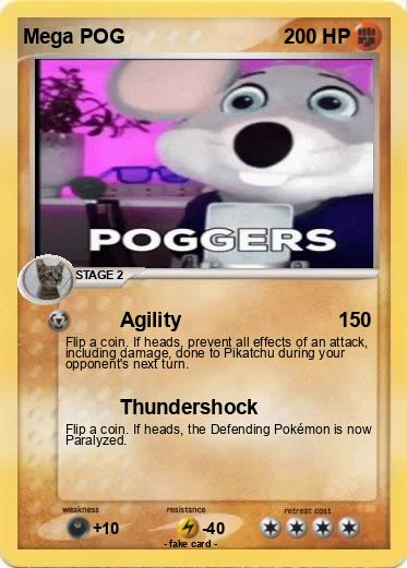 Pokémon Mega POG - Agility - My Pokemon Card